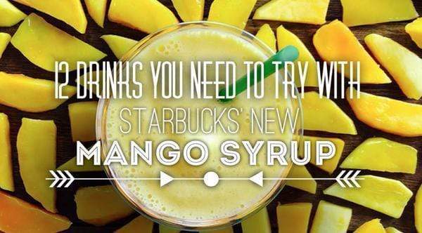 12 Drinks your barista says you need to try with the new Starbucks Man ...
